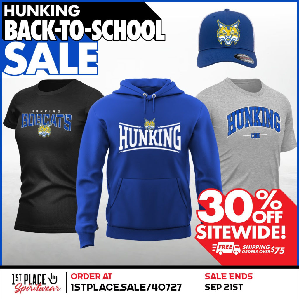 Bobcat Bulletin 9/8/23 - Hunking School